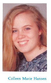 Colleen Marie Hansen | Interlake High School Memorial Wall